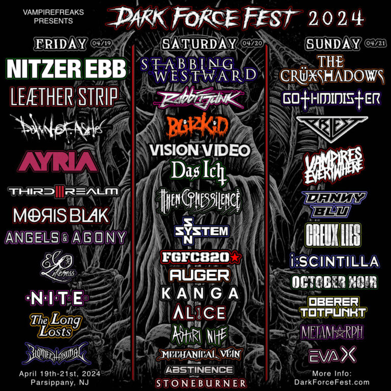 Dark Force Fest – Goth / Industrial Music Festival